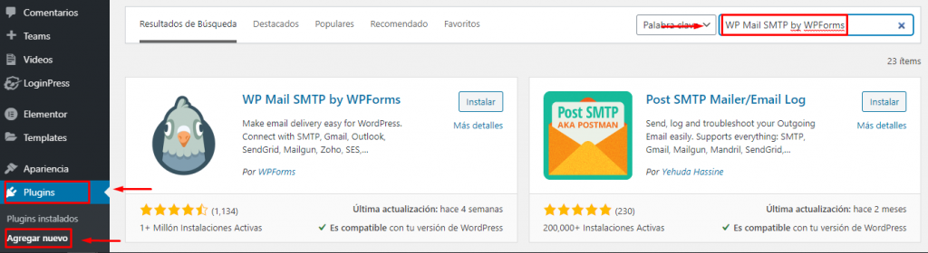 Panel de control web – Mesa de Ayuda 7500